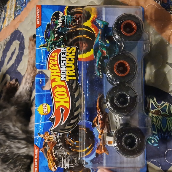 Hot Wheels | Toys | Hot Wheels Monster Trucks Set Multicolor Tiger ...